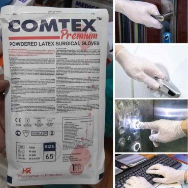 Latex Surgical Gloves by COMTEX | Blu Fashion BD