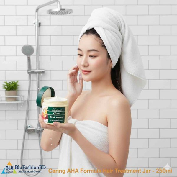 Caring AHA Formula Hair Treatment Jar | Blu Fashion BD